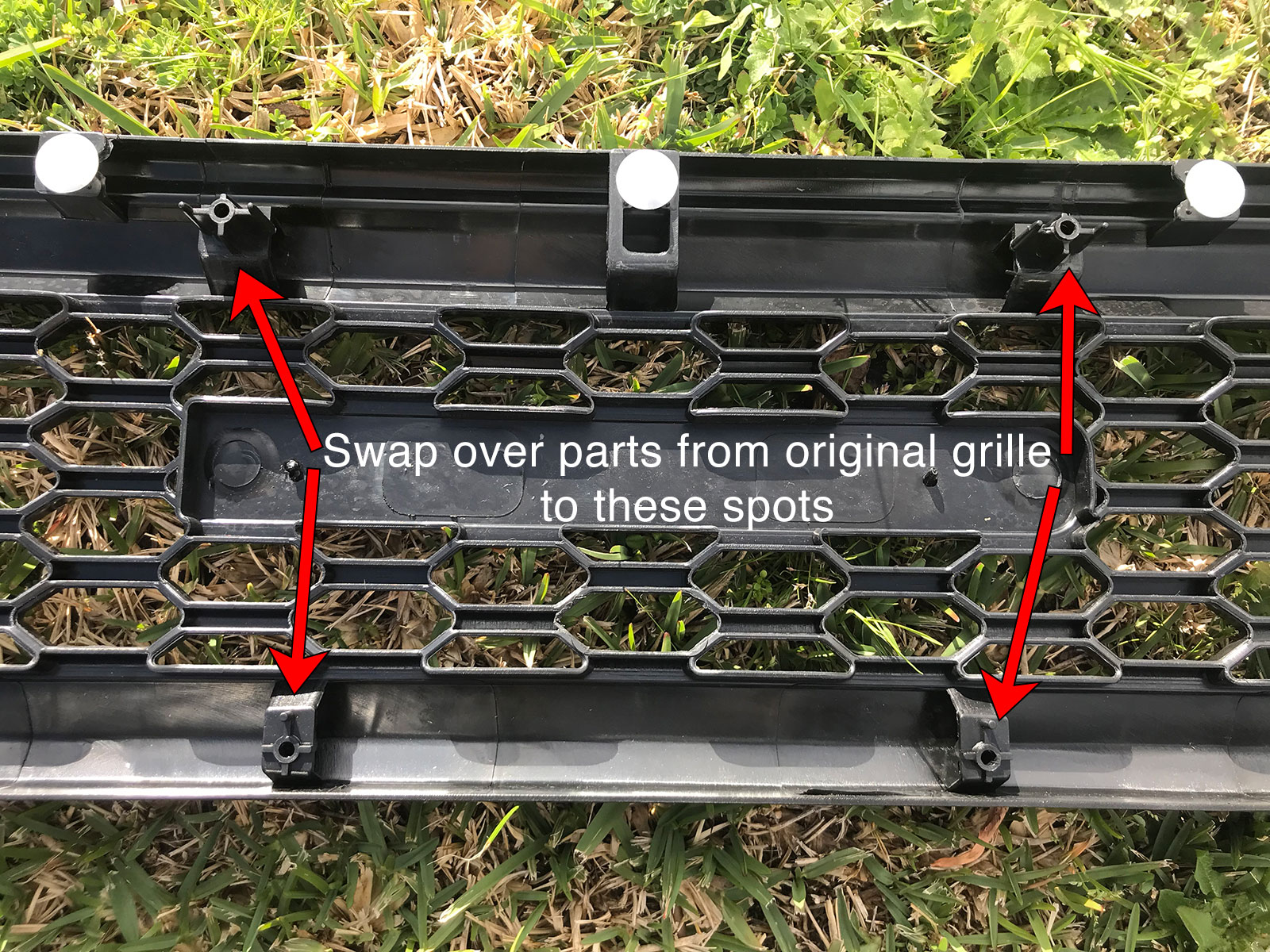Factory retro grille install – TGR: Team Ghetto Racing