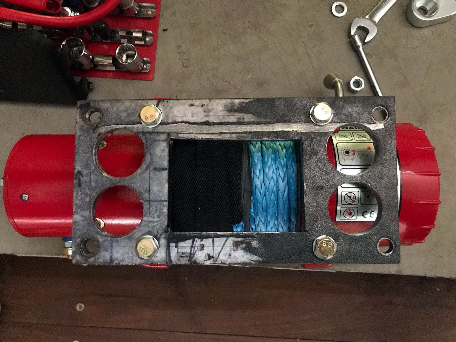 Runva 9.5XS winch install – TGR: Team Ghetto Racing